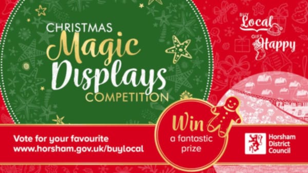 Vote now for your favourite Christmas Magic Displays in Horsham ...